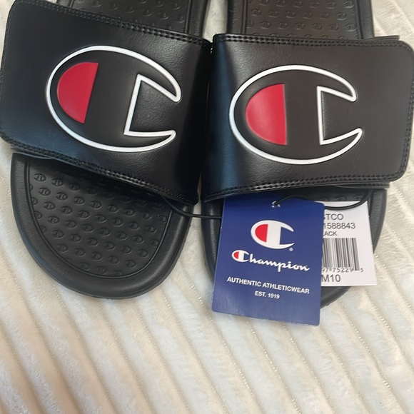 Champion | Shoes | Nwt Mens Champion Slides | Poshmark